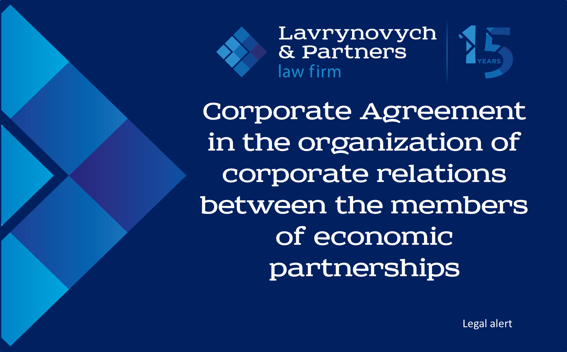 Corporate agreement in the organization of corporate relations between ...